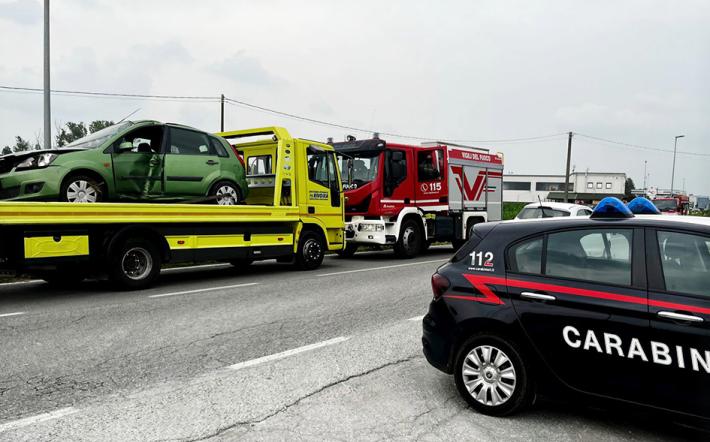 Morozzo: scontro tra due auto sulla provinciale per Cuneo - La ...